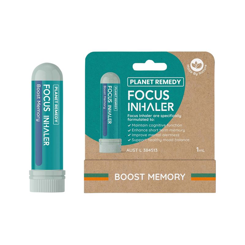 Planet Remedy Inhaler | Focus | Aromatherapy Inhaler | Australian Vitamins