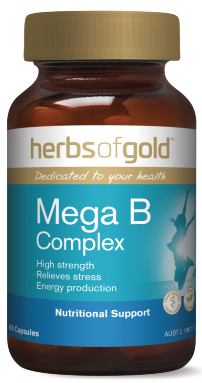 Herbs of Gold Mega B Complex | 35% to 38% OFF RRP | Australian Vitamins