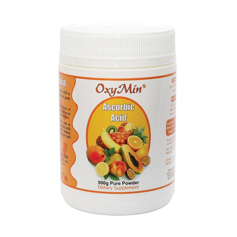 Oxymin Ascorbic Acid 500g | Australian Vitamins