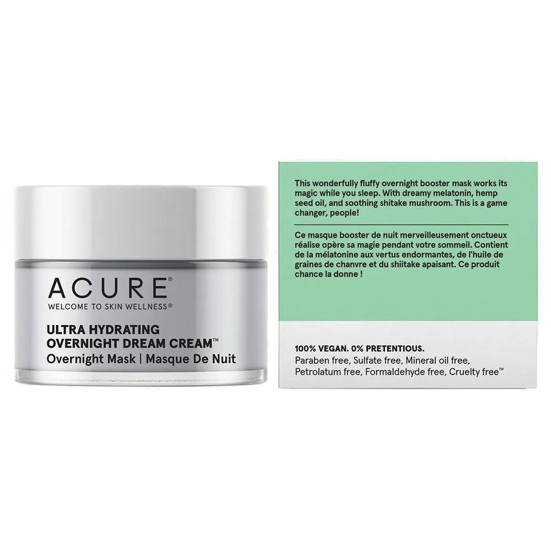 ACURE Ultra Hydrating Overnight Dream Cream | Australian Vitamins