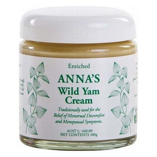 Annas Wild Yam Cream Australian Vitamins
