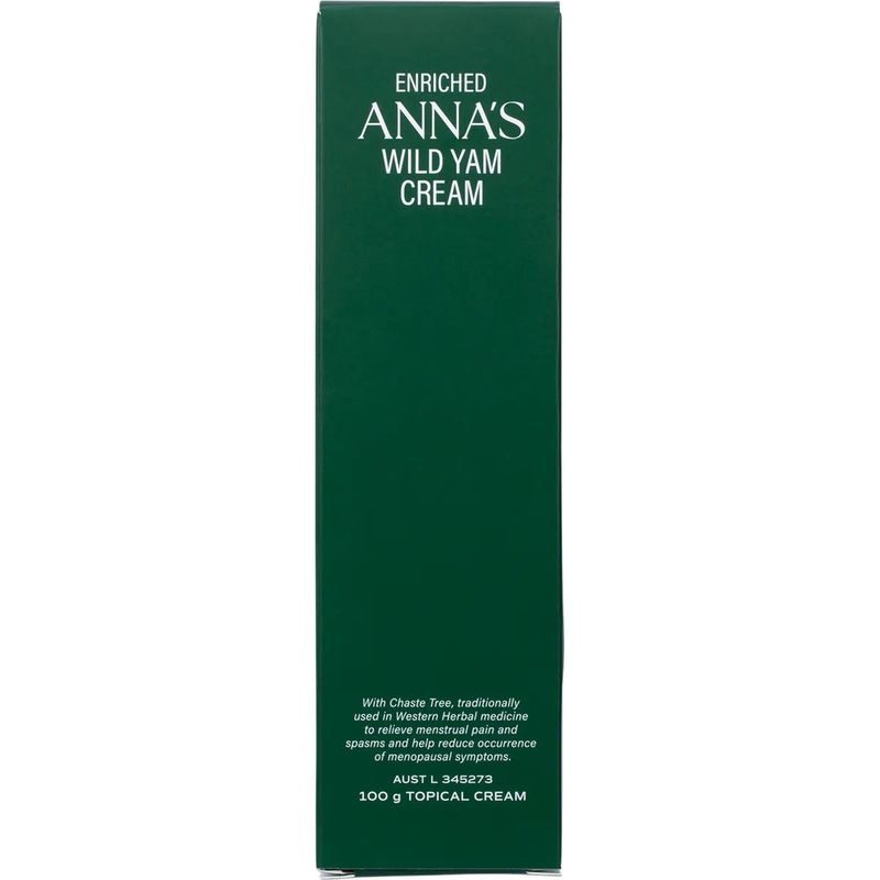 Annas Wild Yam Cream Australian Vitamins