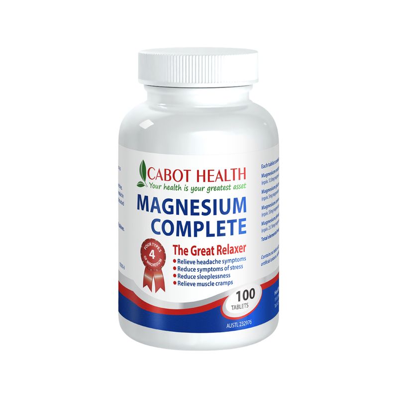 Cabot Magnesium Complete Tablets | Australian Vitamins