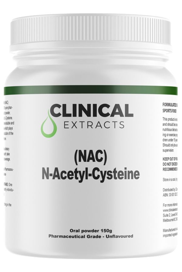 Clinical Extracts NAC Powder | N-Acetyl-Cysteine | Australian Vitamins
