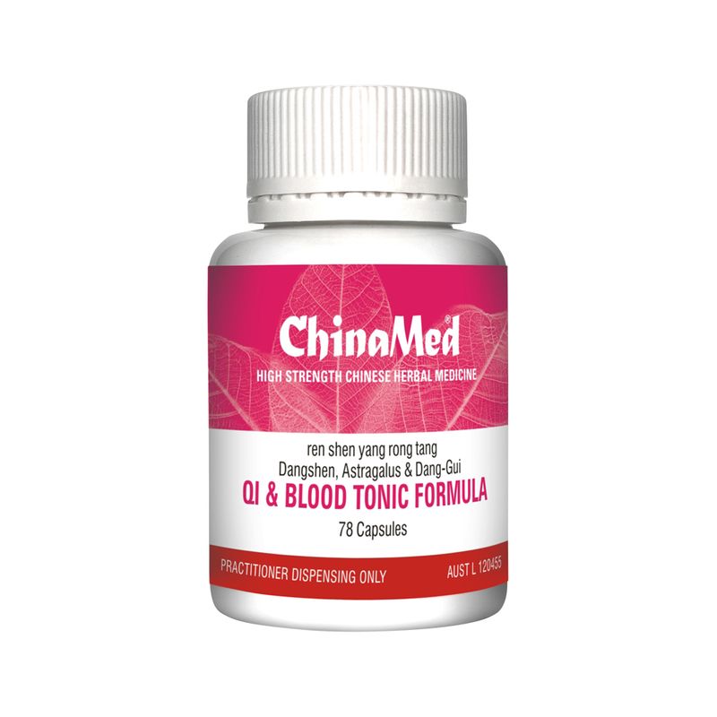 ChinaMed Qi and Blood Tonic 1 Formula 78 Capsules | Australian Vitamins