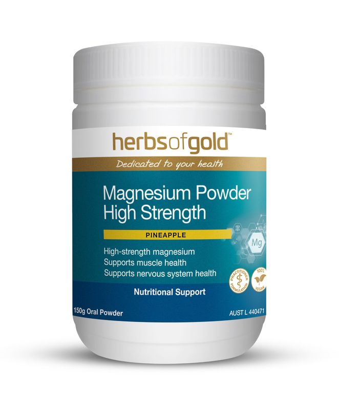 Herbs of Gold Magnesium Powder | High Strength | 30% to 40% OFF RRP ...