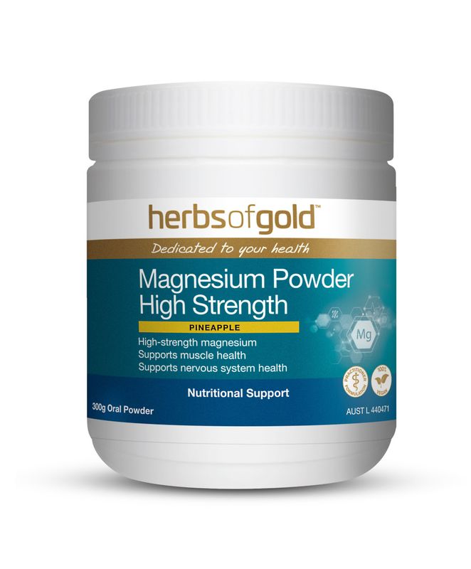Herbs of Gold Magnesium Powder | High Strength | 30% to 40% OFF RRP ...