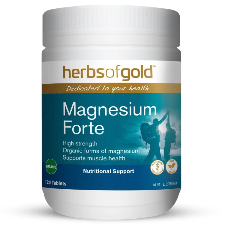 Herbs of Gold Magnesium Forte | 30% to 40% OFF RRP | Australian Vitamins