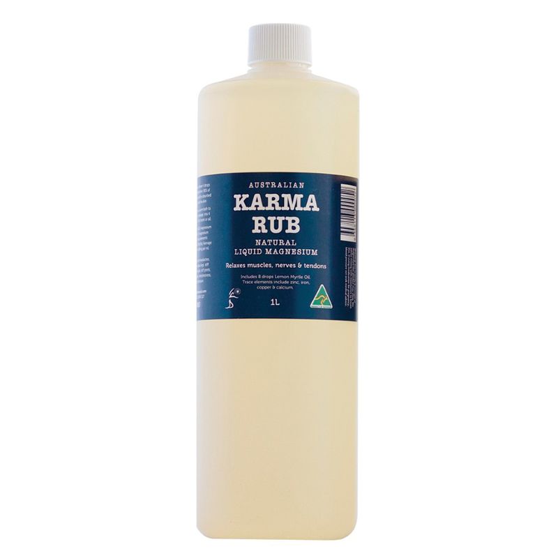 Karma Rub Liquid Magnesium 1l | Australian Vitamins