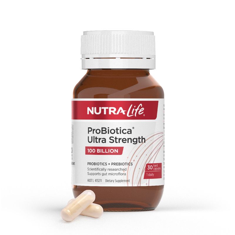 NutraLife ProBiotica Ultra Strength Probiotic | 100 Billion ...