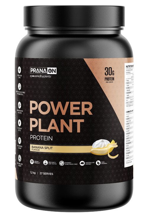PRANA ON Power Plant Protein | Banana Split | $133.95 | Australian Vitamins
