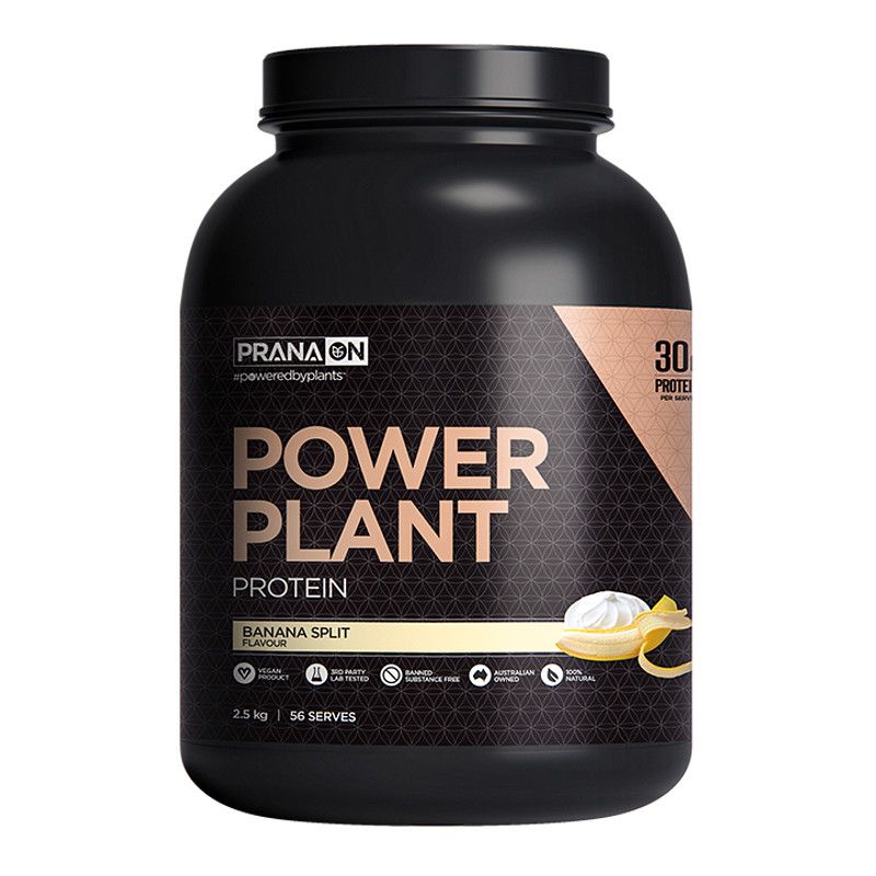 PRANA ON Power Plant Protein | Banana Split | $133.95 | Australian Vitamins