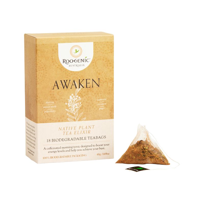 Roogenic Awaken Tea | 10% to 20% OFF RRP | Australian Vitamins