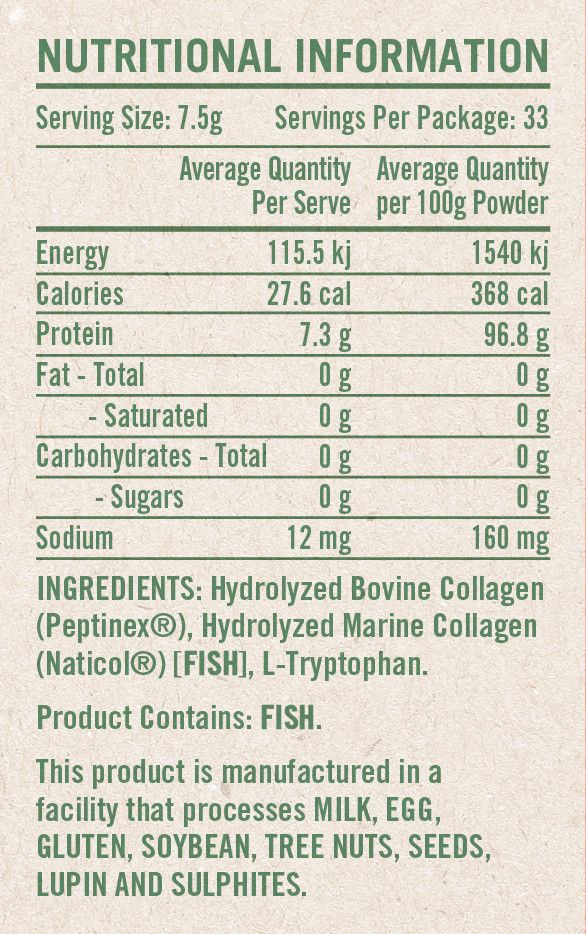 Rapid Collagen | Total Collagen Peptides | Type 1, 2 & 3 Collagen ...