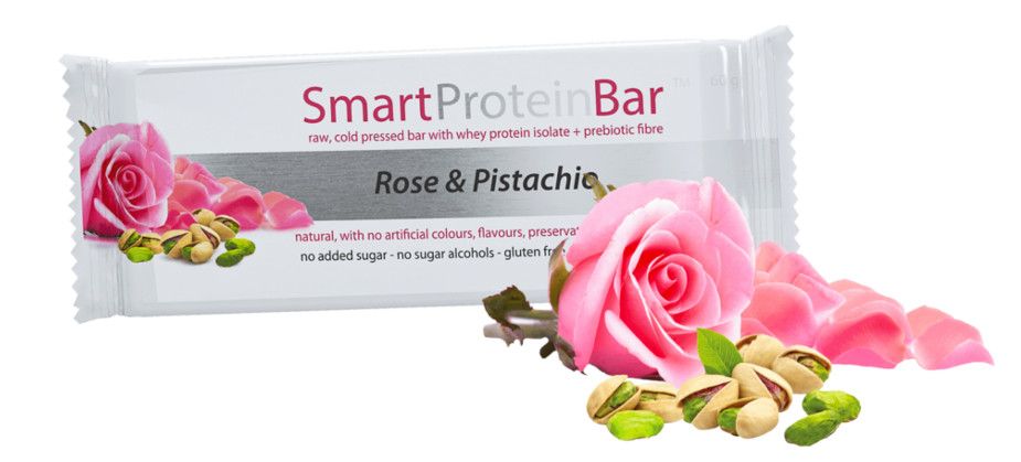 Smart Protein Bar - Rose & Pistachio | 2 Boxes for $99 + Free Delivery ...