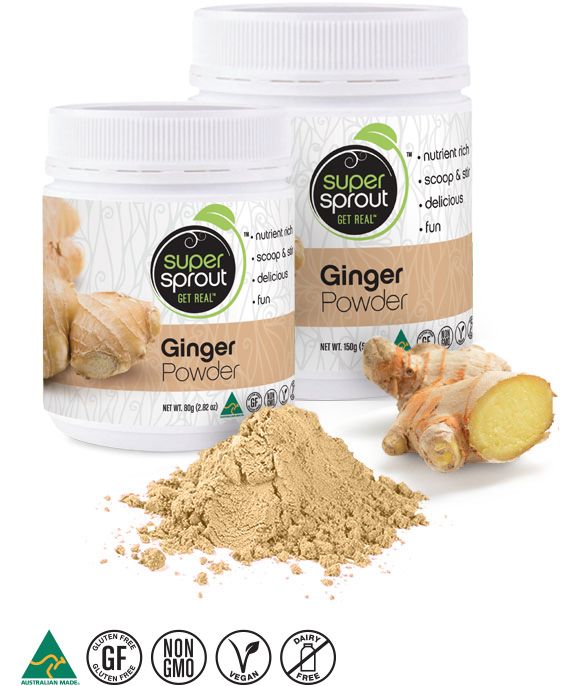 Super Sprout Ginger Powder - Organic Australian Grown | Australian Vitamins