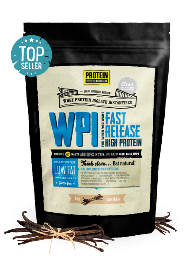 WPI Vanilla - Protein Supplies Australia | Australian Vitamins