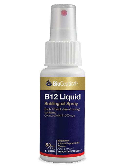 BioCeuticals B12 Liquid Spray | Australian Vitamins