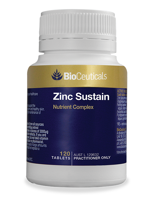 BioCeuticals Zinc Sustain | Fresh stock | Australian Vitamins