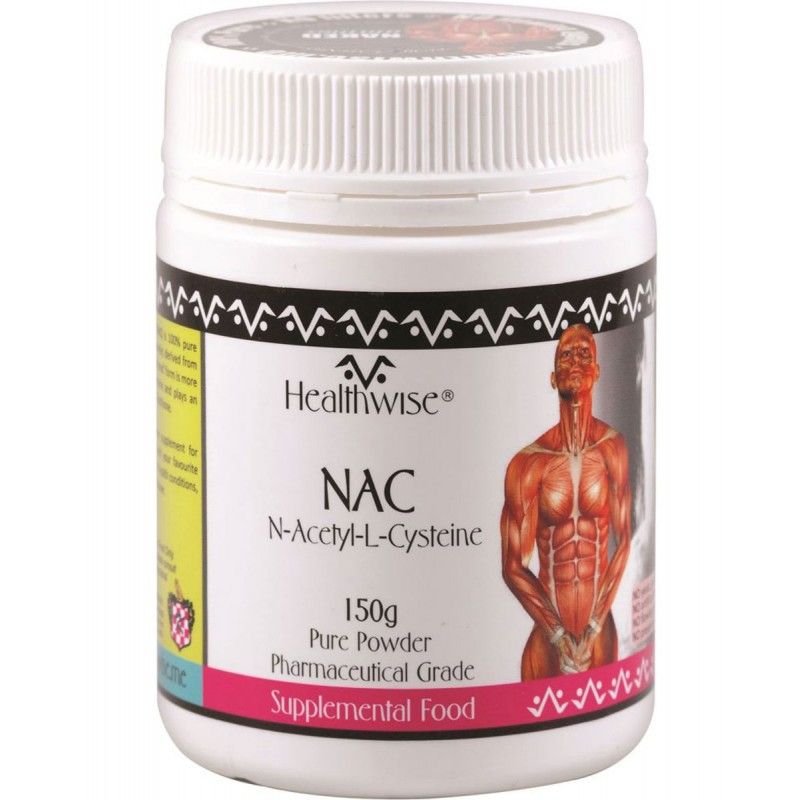 HealthWise NAC Powder | 10% OFF RRP | N-Acetyl-L-Cysteine | Australian ...