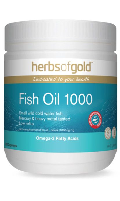 Herbs of Gold Fish Oil 1000 | 30% OFF RRP | Australian Vitamins