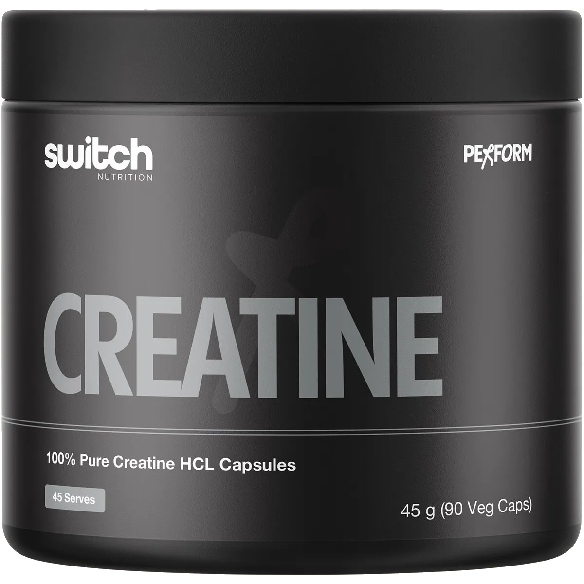 Switch Creatine Capsules | 100% Pure HCL | Australian Vitamins