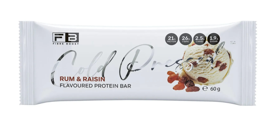 Fibre Boost Protein Bar | Rum & Raisin | Australian Vitamins