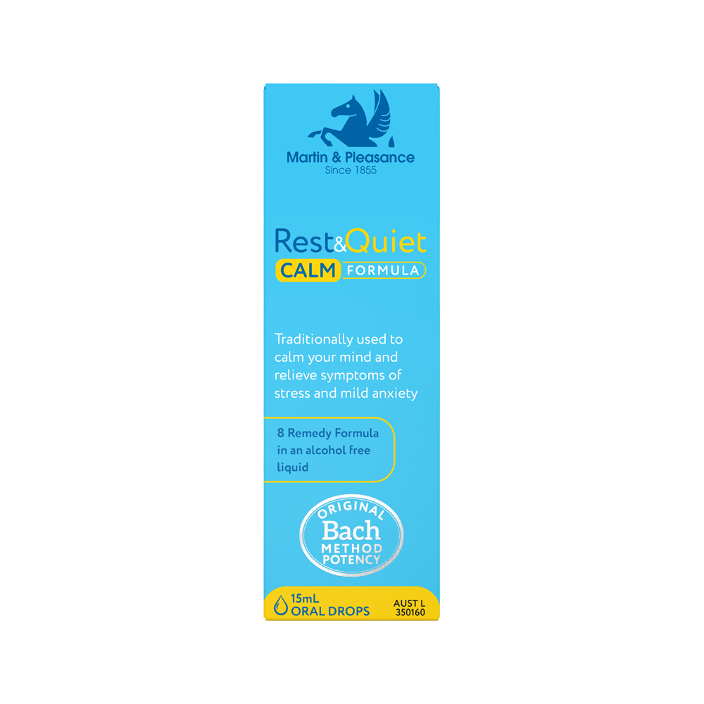 Rest & Quiet Calm Formula Drops 15mL | Australian Vitamins