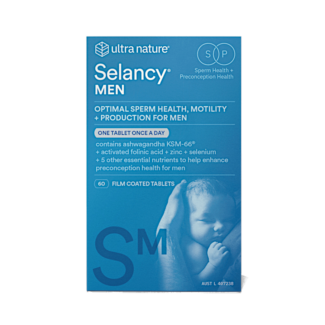 Ultra Nature Selancy Men | Preconception Health | Australian Vitamins