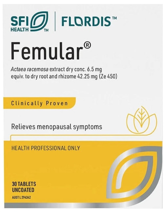 SFI Health (Flordis) Femular | $26.95 | For Menopause | Australian Vitamins