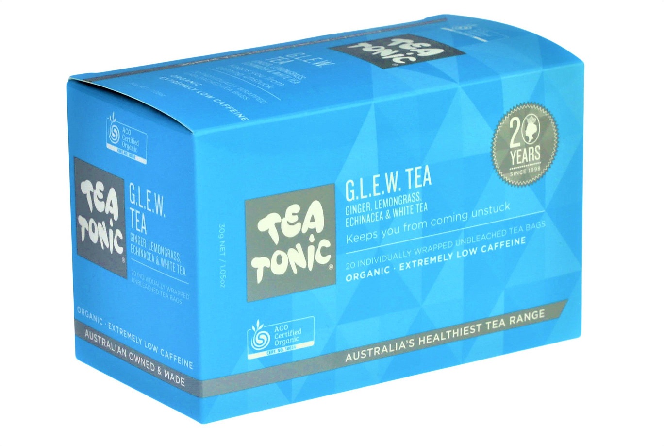 Tea Tonic G.L.E.W. Tea :: Ginger, Lemongrass, Echinacea, White Tea ...