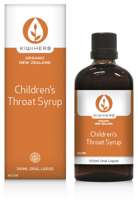 Kiwi Herb Children's Throat Syrup | Australian Vitamins